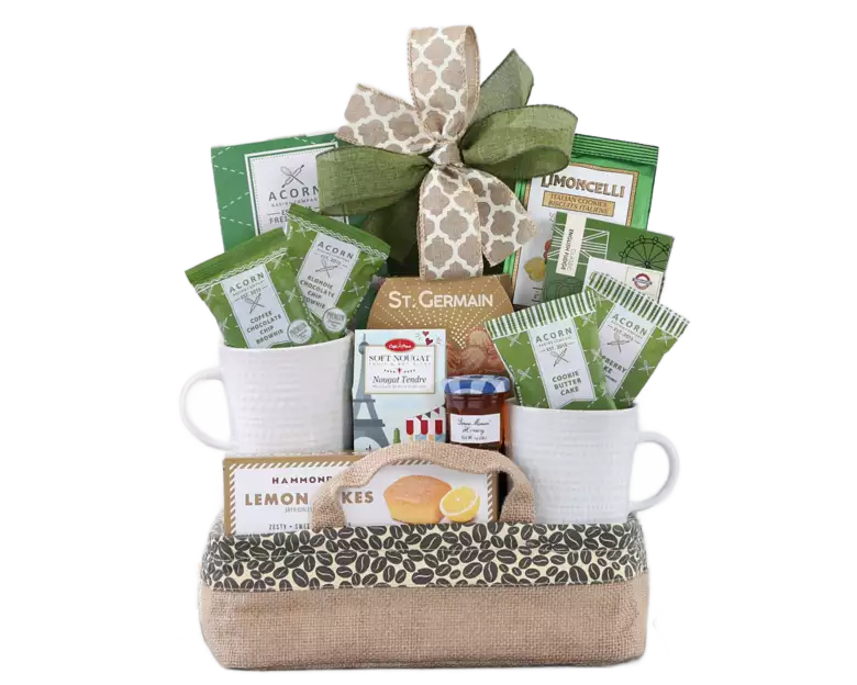 Coffee and Tea Gift Basket – Bisket Baskets